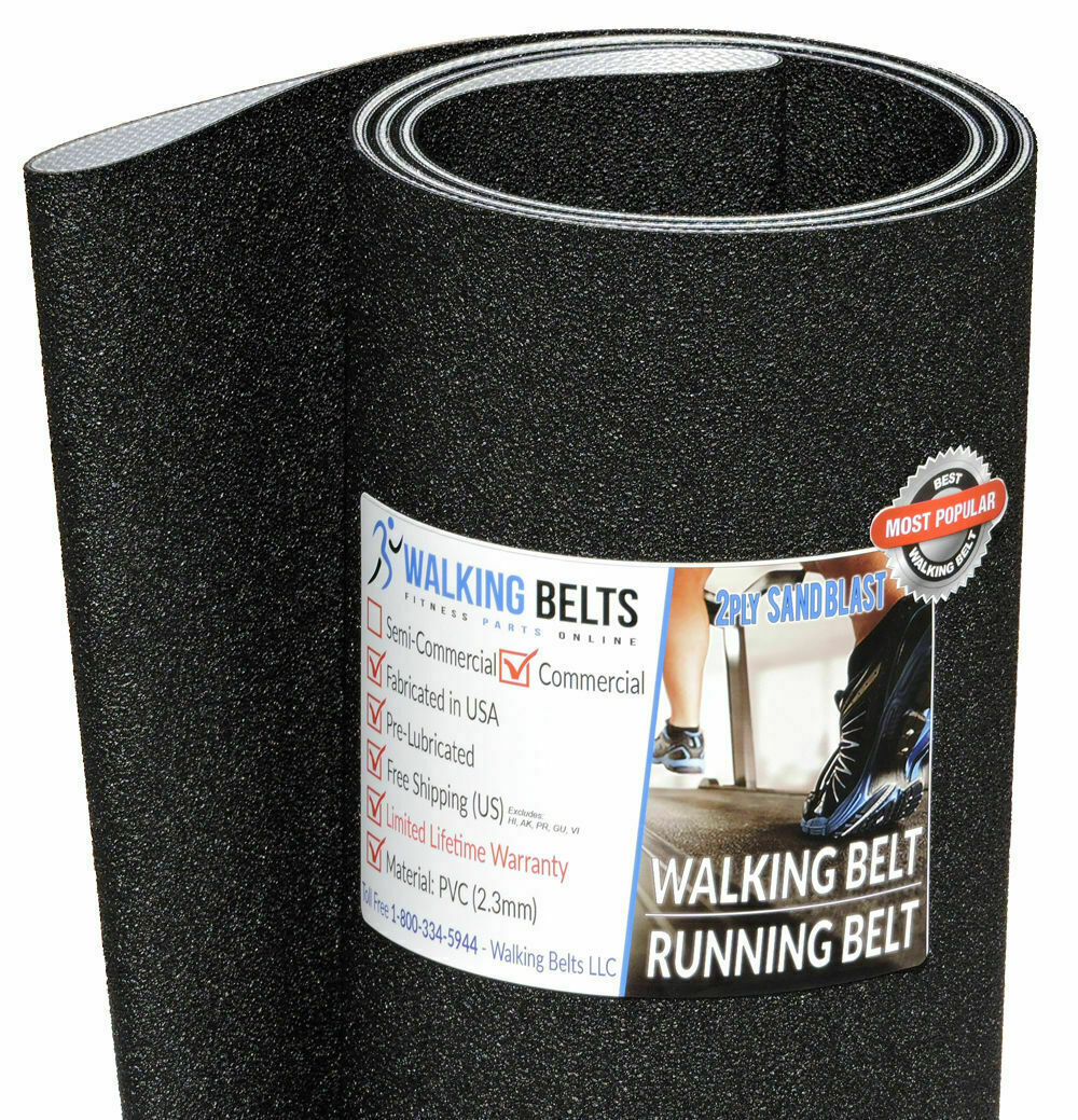 Precor C962 Treadmill Running Belt 2Ply Sand Blast SN: B3 | WALKING BELTS